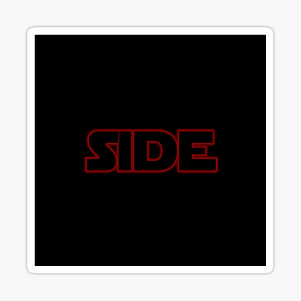 "Dark Side" Sticker for Sale by Gulyabani | Redbubble