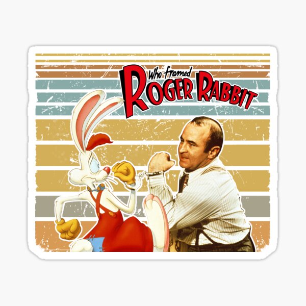 "Who Framed Roger Rabbit Retro Old Movie" Sticker for Sale by ...