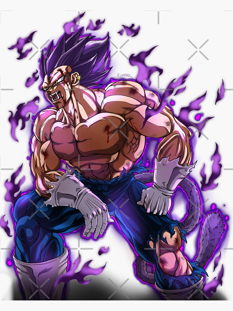 "Vegeta new form full body - Q10Mark" Sticker for Sale by q10mark ...