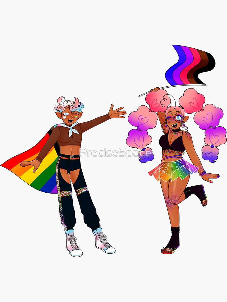Pride Month 2022 Sticker For Sale By Precisespace Redbubble