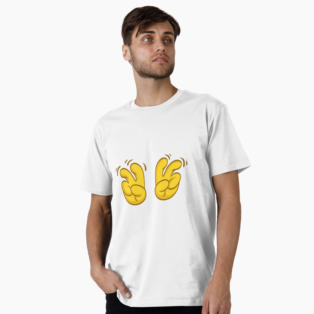 "Quotation Cartoon Emoji Yellow Hands" Poster for Sale by yayayoy ...