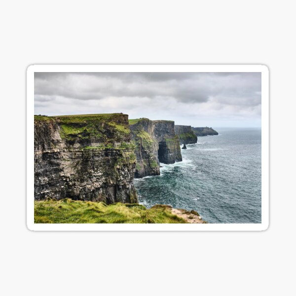 "Ocean Cliff" Sticker for Sale by kawaiicrossing | Redbubble
