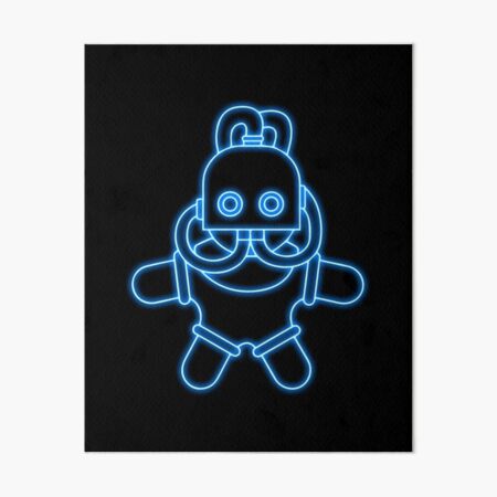 "Blue Neon RIP Rapper" Art Board Print for Sale by Wdkdw | Redbubble