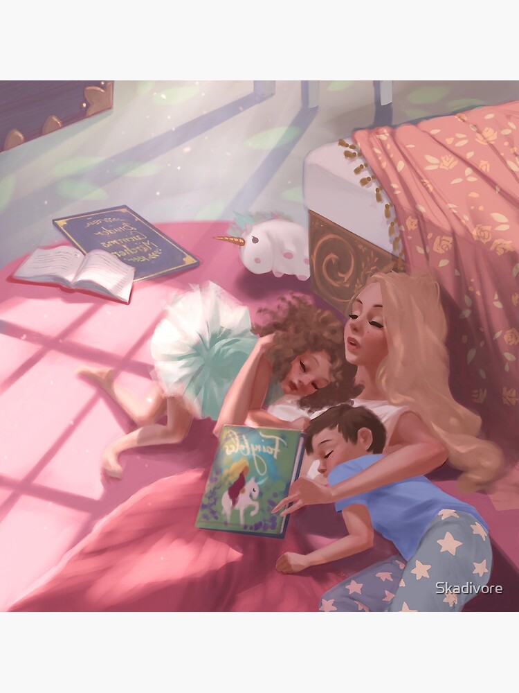 "Storybook Time" Poster by Skadivore | Redbubble