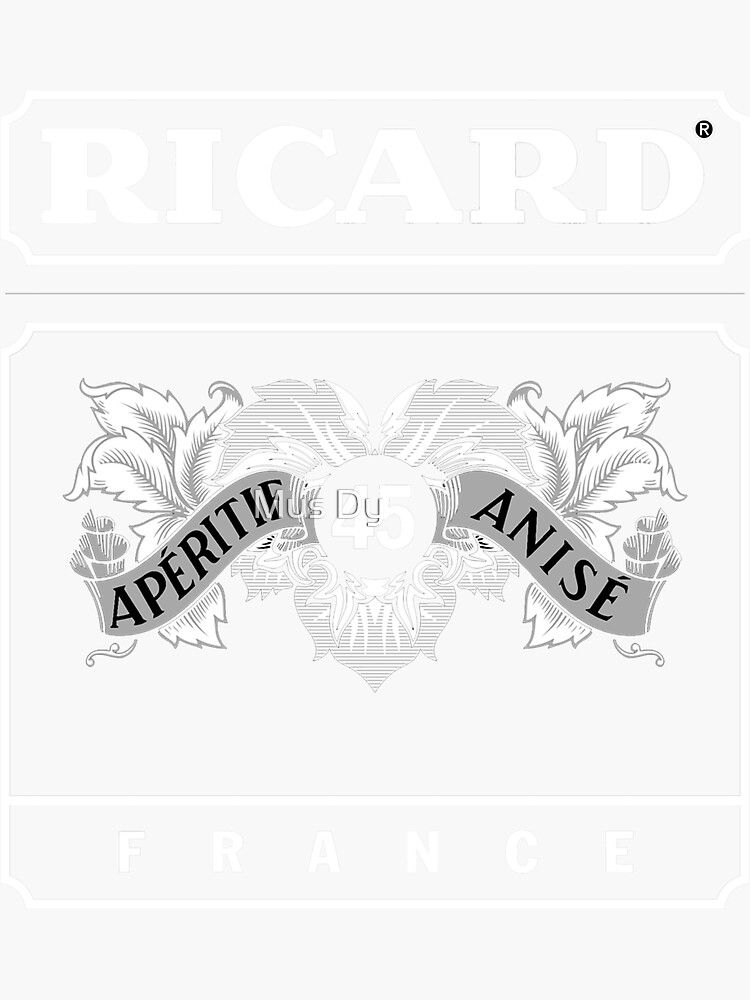 Sticker « ricard|paul ricard|cours de l'action pernod ricard|ricard pastis|marques pernod ricard ...