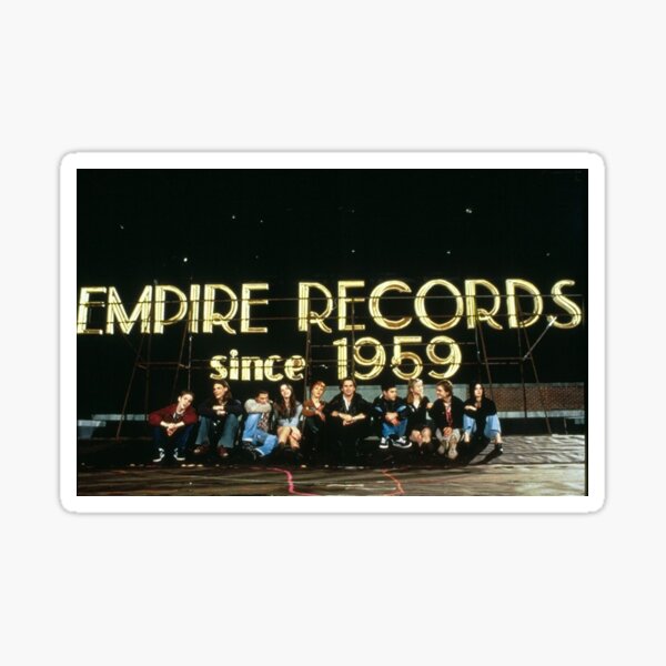 "empire records movie scene" Sticker for Sale by katly00 | Redbubble