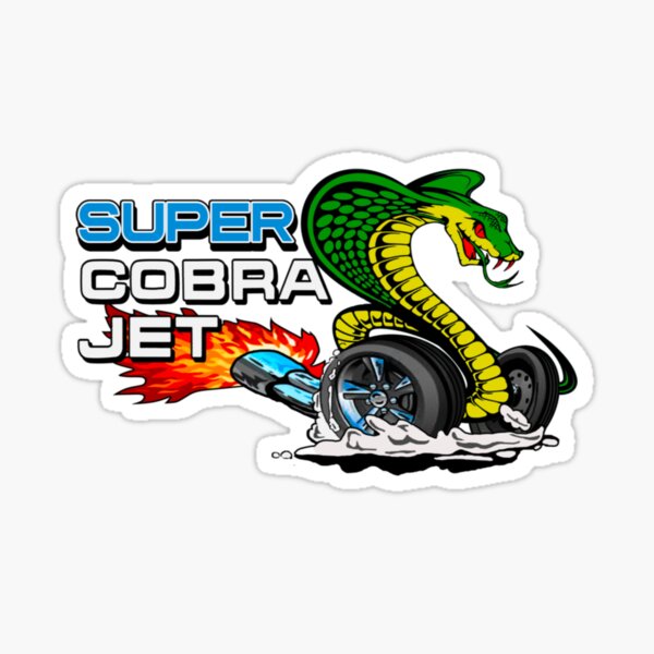 "SUPER COBRA JET 1969 VINTAGE" Sticker for Sale by Storebread6253 ...