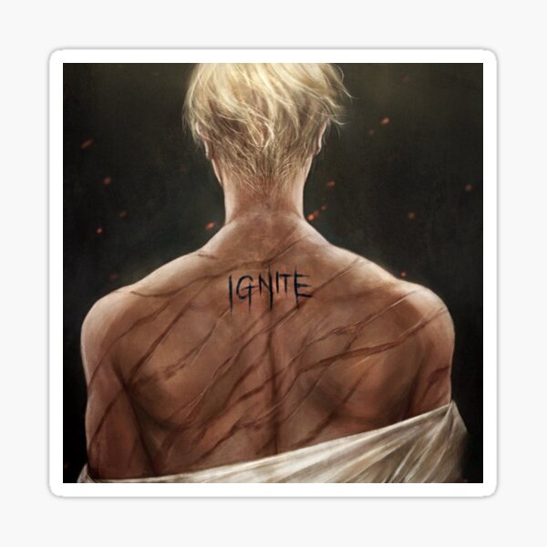 "Aaron Warner." Sticker for Sale by TR-23-HM | Redbubble