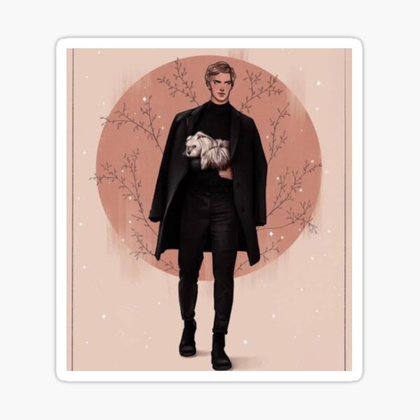 "Aaron Warner." Sticker for Sale by TR-23-HM | Redbubble