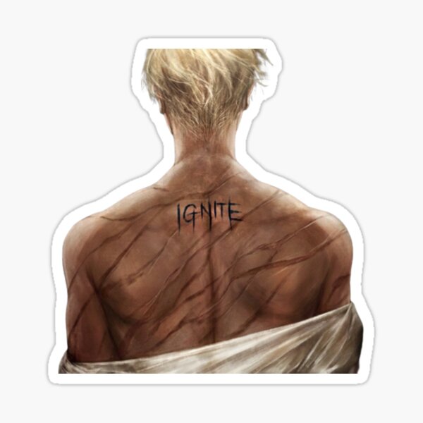 "Aaron Warner." Sticker for Sale by TR-23-HM | Redbubble