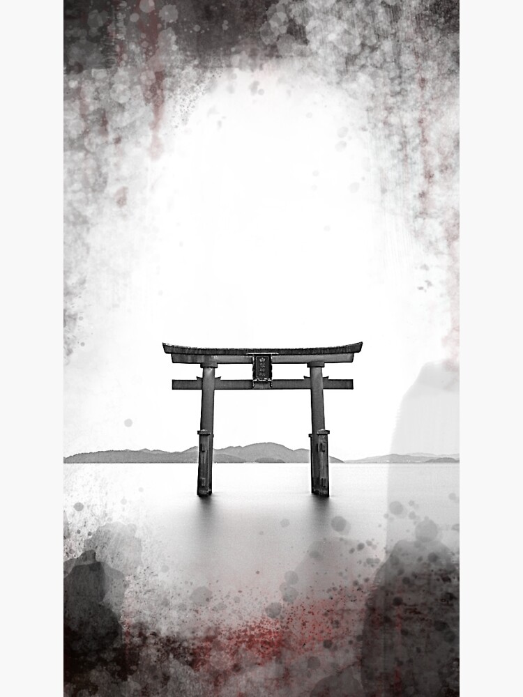 "Japnaese Tori Temple Gate" Sticker for Sale by FabDesigns91 | Redbubble