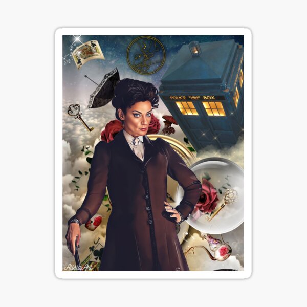 "Missy / Master " Sticker for Sale by AlisiaArt | Redbubble