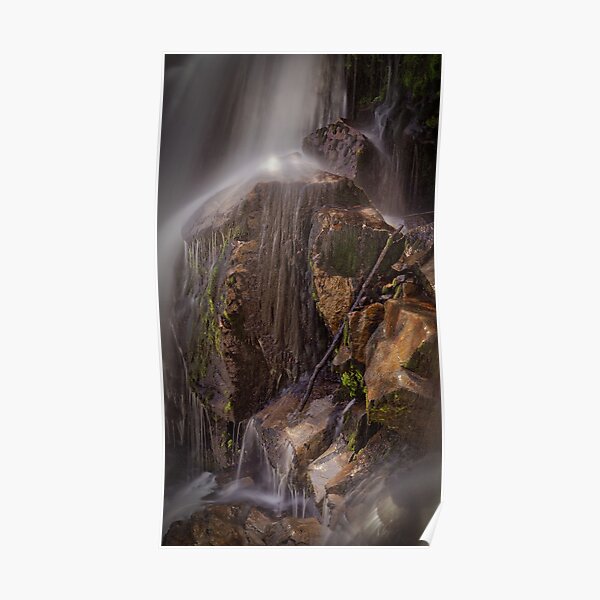"Snob Creek Falls - Waterfalls Australia Victoria" Poster for Sale by ...