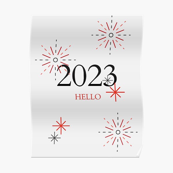 "New Years Odometer #Party#USA# 2023" Poster for Sale by dpartistdesign ...