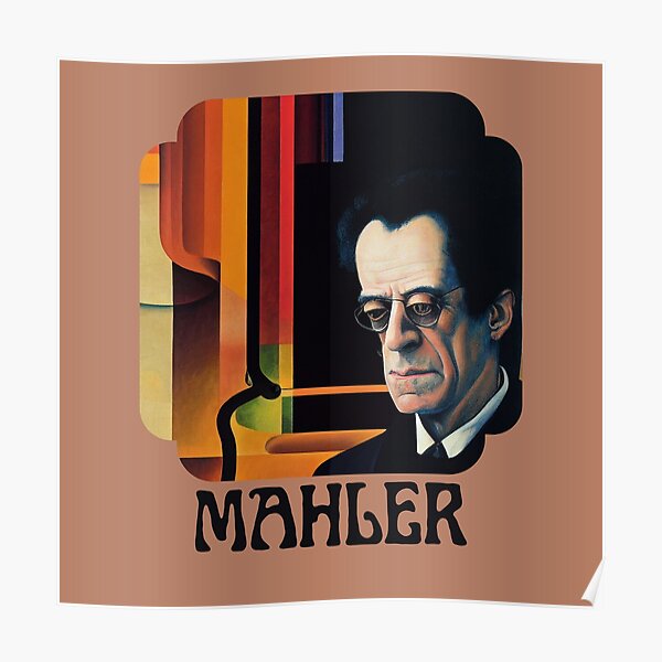 "MAHLER" Poster for Sale by Cryptilian | Redbubble