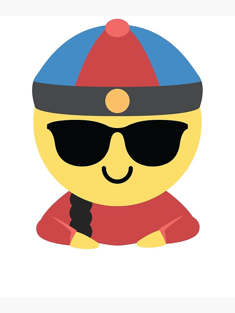 "Chinese Boy Emoji " Art Print for Sale by HippoEmo | Redbubble