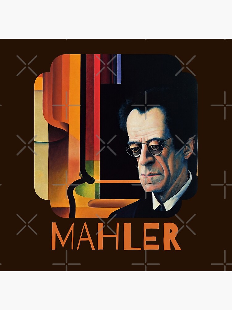 "GUSTAV MAHLER" Poster for Sale by Cryptilian | Redbubble