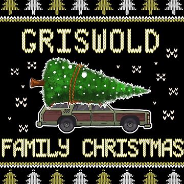 "Christmas vacation Griswold family Christmas " Sticker for Sale by ...