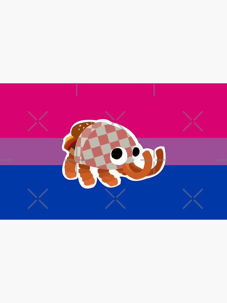 "Bi Pride BBQ Bunger Bugsnax" Sticker for Sale by Penguininja | Redbubble