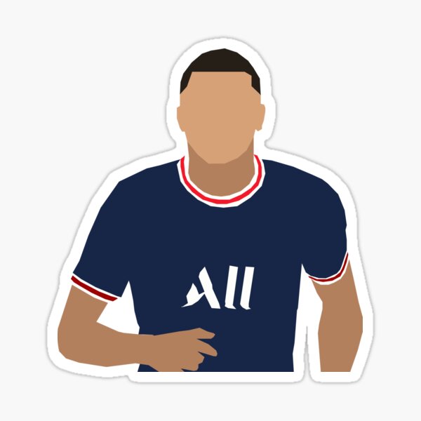 "mbappe celebration" Sticker for Sale by safiaraoof | Redbubble