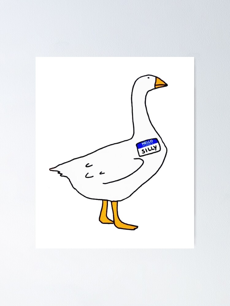 "Goose Matte Vinyl" Poster for Sale by HABIBIMARTIL | Redbubble