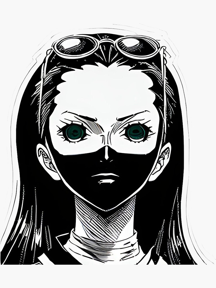 "Nico Robin Punk Hazard Outfit" Sticker for Sale by koleashirt | Redbubble