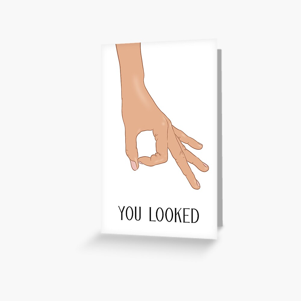 "The Circle Finger Game" Greeting Card for Sale by Orsum-art | Redbubble