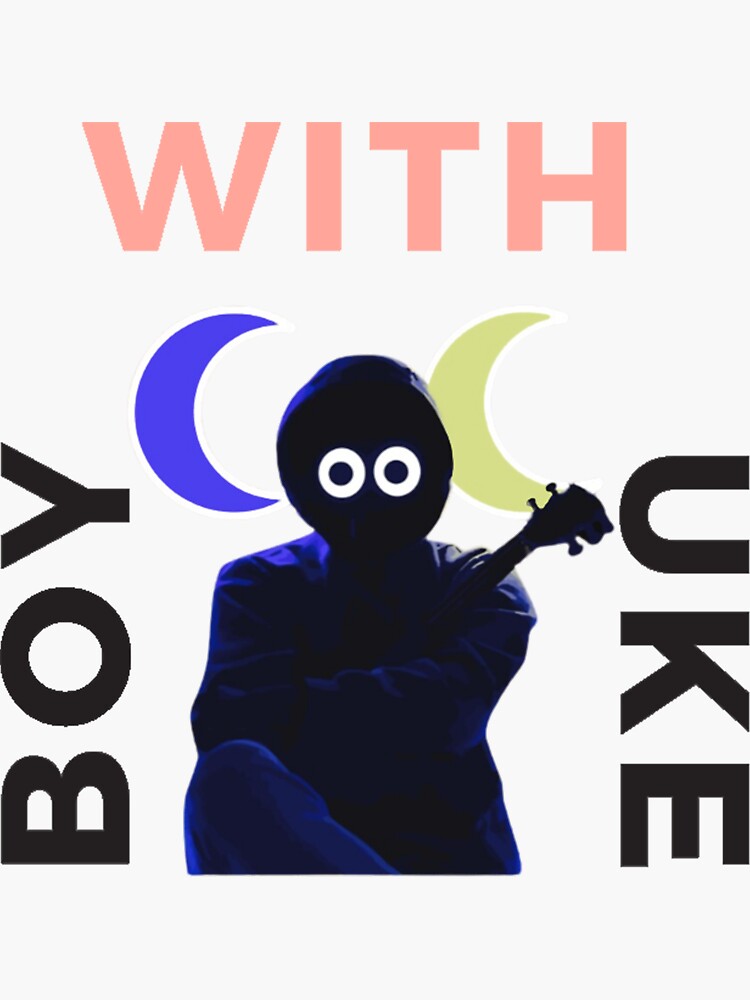 "boywithuke " Sticker for Sale by Emily-Yace | Redbubble