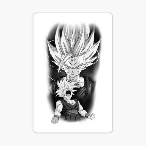 "superGohan ssj2 Essential" Sticker for Sale by BORHIM-ART | Redbubble