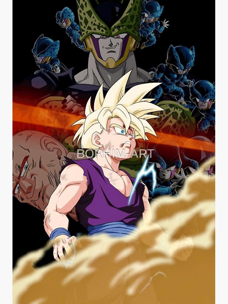 "superGohan ssj2 Essential" Sticker for Sale by BORHIM-ART | Redbubble