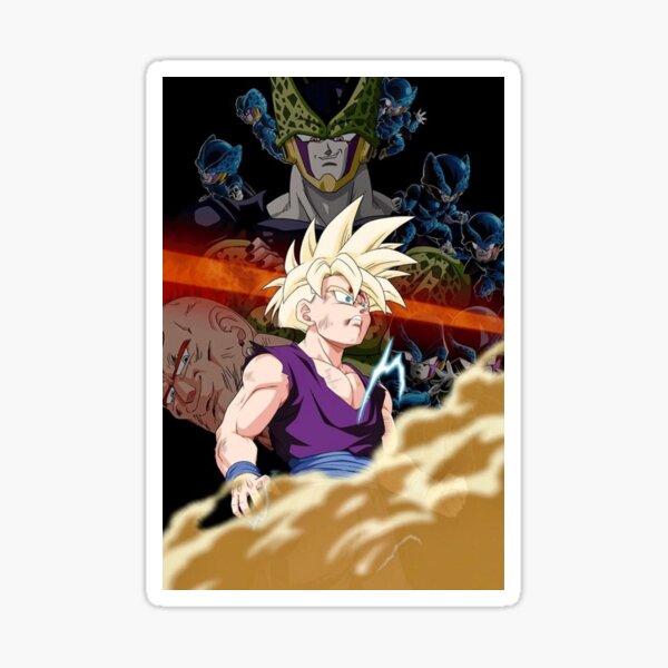 "superGohan ssj2 Essential" Sticker for Sale by BORHIM-ART | Redbubble