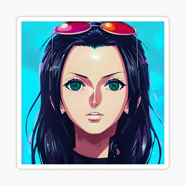 "Nico Robin Punk Hazard Outfit" Sticker for Sale by koleashirt | Redbubble