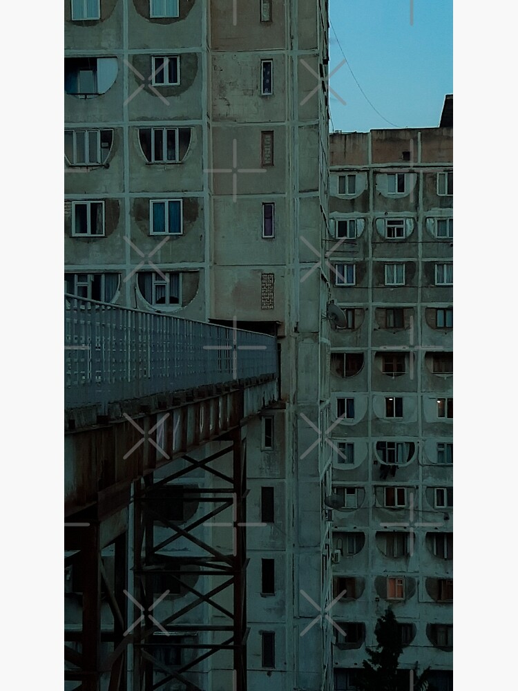 "Post Soviet architecture" Poster for Sale by OpalGalaxy | Redbubble