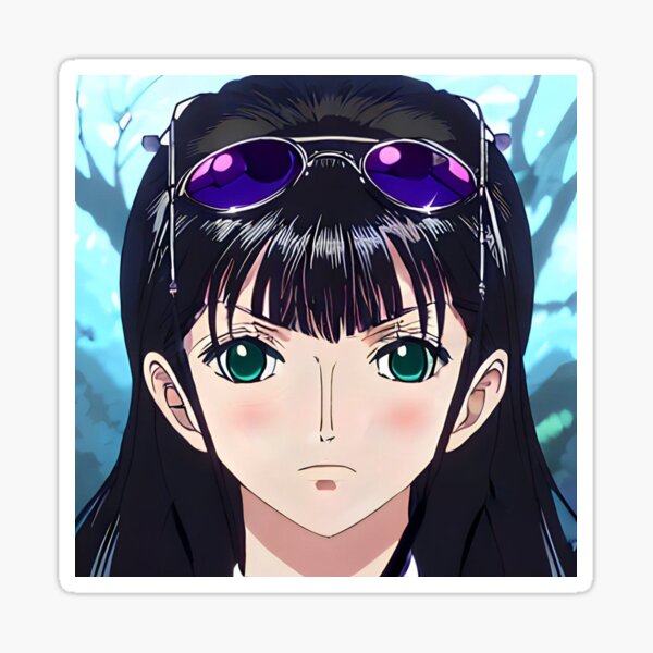 "Nico Robin Punk Hazard Outfit" Sticker for Sale by koleashirt | Redbubble