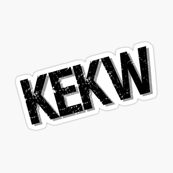 "KekW " Sticker for Sale by sknn11 | Redbubble