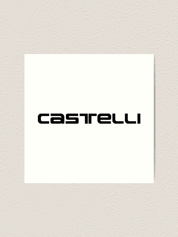 "CASTELLI Cycling logo cycling team uci world tour 2023" Art Print for ...