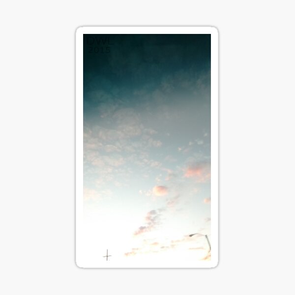 "pastel sky" Sticker for Sale by Minkja | Redbubble