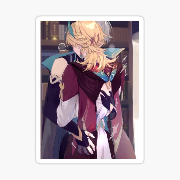 "Kaveh and Alhaitham Lewd - Genshin Impact Kavetham" Sticker for Sale ...