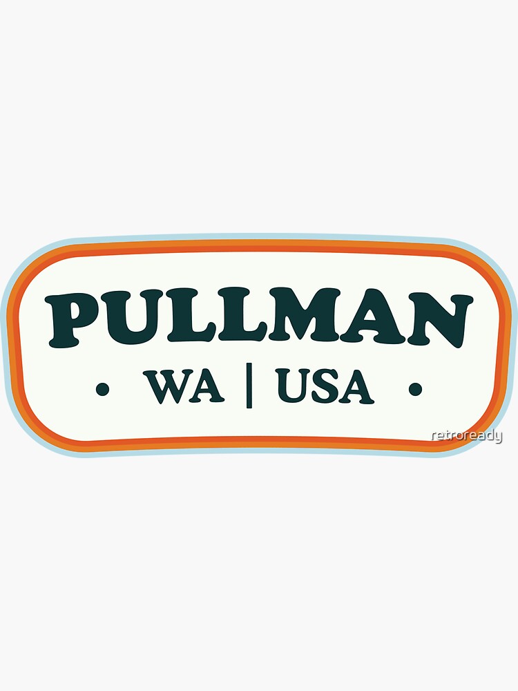 "Pullman | Retro Badge" Sticker by retroready | Redbubble
