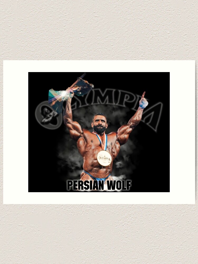 "Hadi Choopan Mr Olympia 2022 Bodybuilder Color" Art Print for Sale by ...