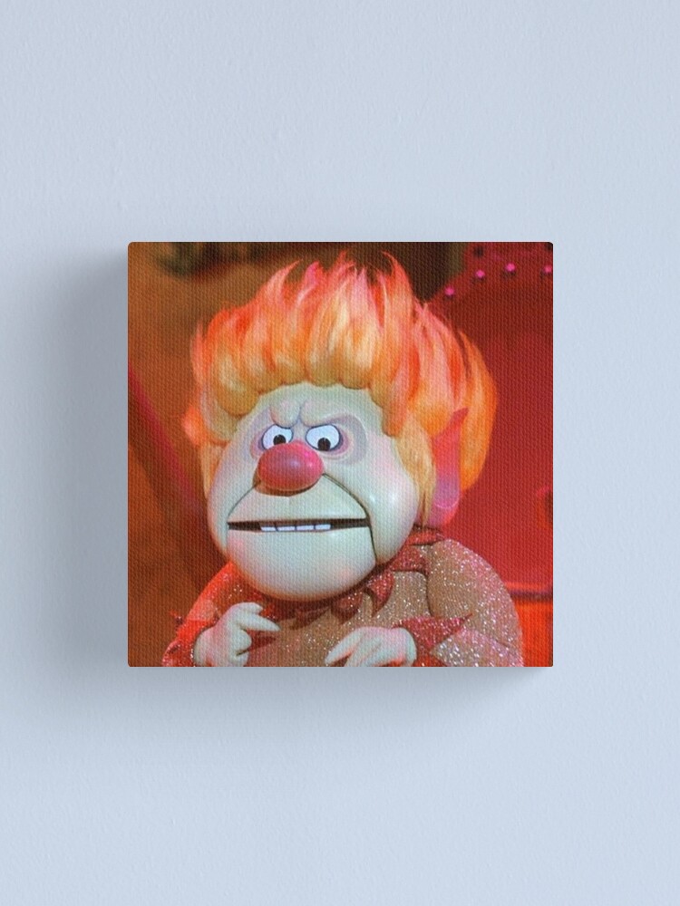"Heat Miser" Canvas Print for Sale by Slinky-Reebs | Redbubble