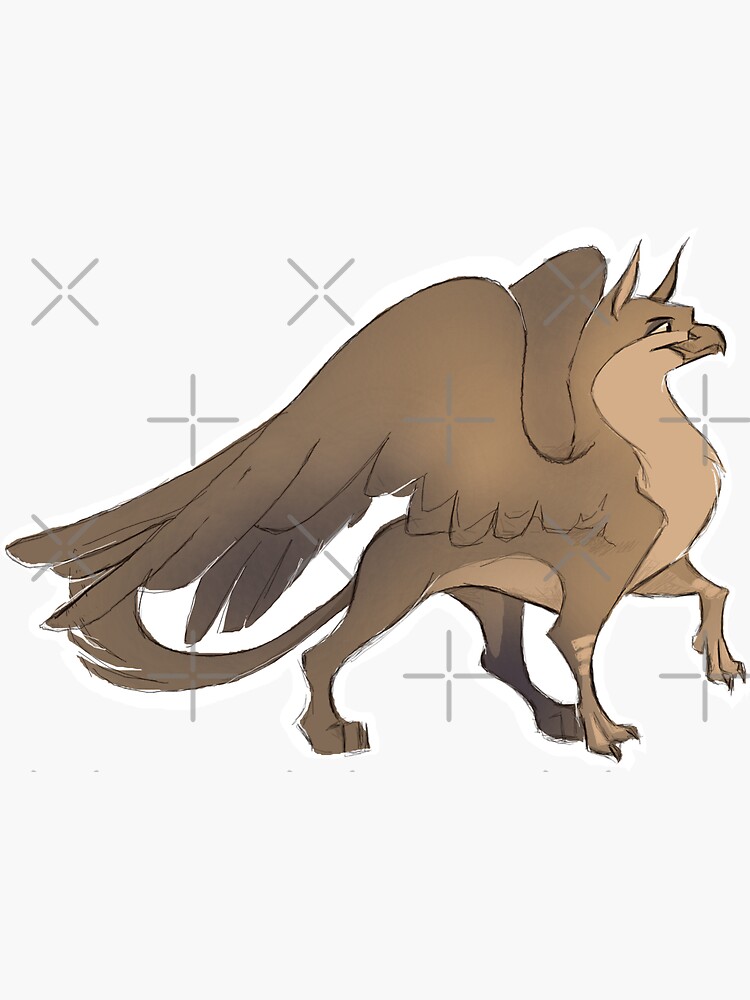 "Gryphon" Sticker for Sale by Rasijan | Redbubble