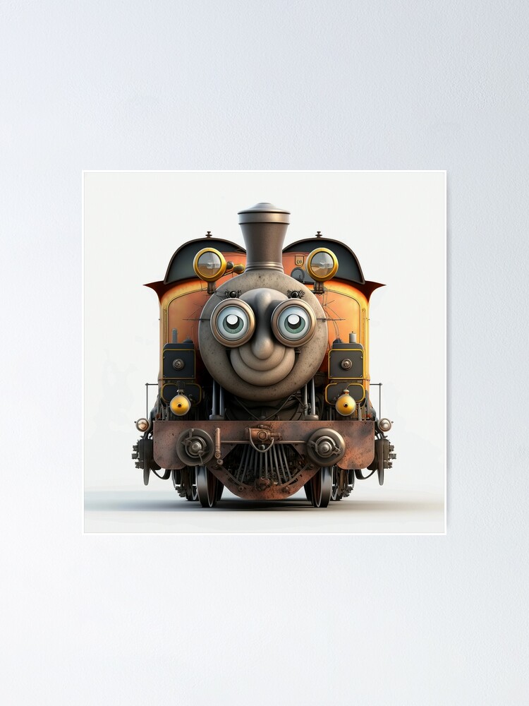 "Golden yellow steam engine had conquered the hearts of everyone ...