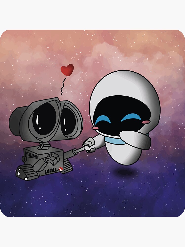 "Walle - Wall E" Sticker for Sale by WALL-E-Official | Redbubble
