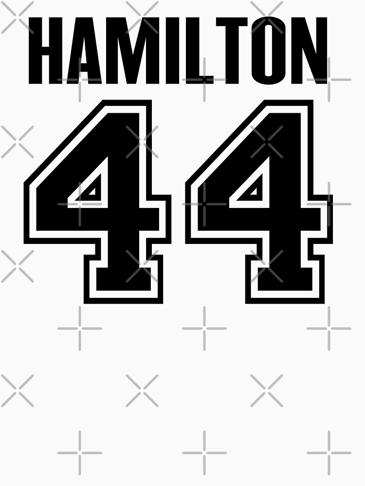 "Hamilton #44" T-shirt for Sale by 107percent | Redbubble | formula 1 t ...