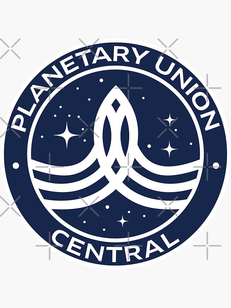 "The Orville - Planetary Union Central - Logo" Sticker by createdezign ...