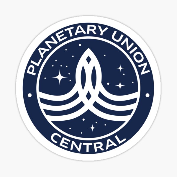 "The Orville - Planetary Union Central - Logo" Sticker by createdezign ...
