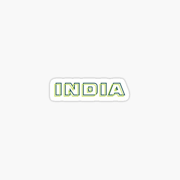 "Indian" Sticker for Sale by PSLGlobalStores | Redbubble