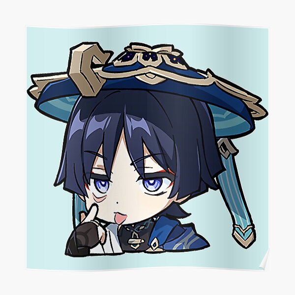 "Wanderer / Scaramouche | Genshin Impact" Poster for Sale by sunichan ...