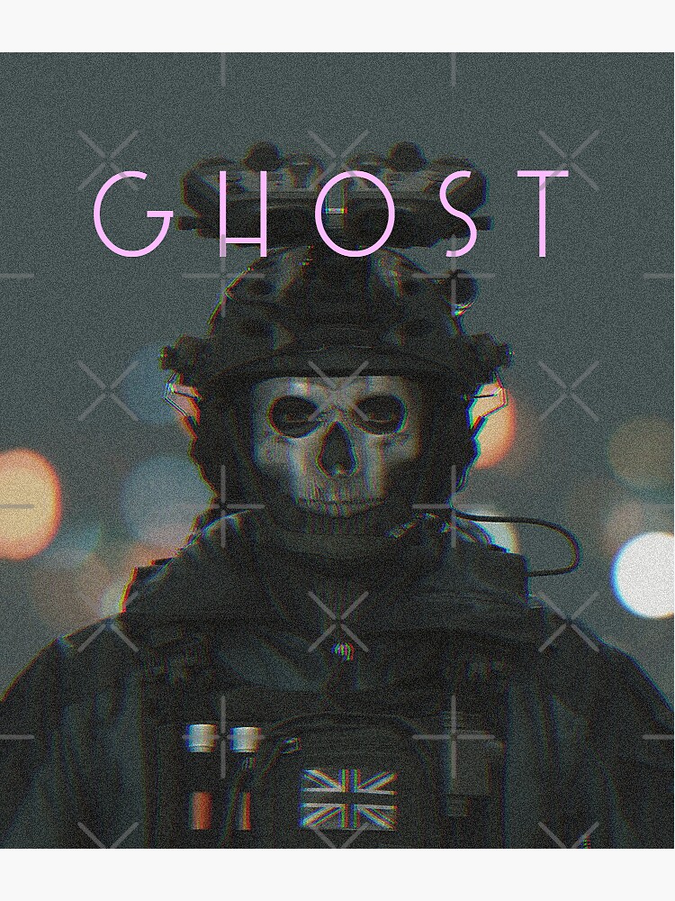 "Simon Ghost Riley sad Sticker" Sticker for Sale by TheDudeFrame ...